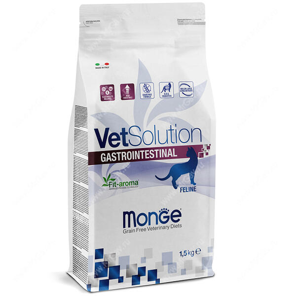 Monge VetSolution Cat Gastrointestinal диета для кошек Гастроинтестинал ...